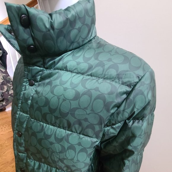 Coach | Jackets & Coats | Men Size Xl New Coach Color Dark Green ...